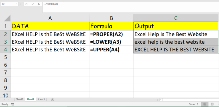 Convert Text To Lowercase Propercase Uppercase Excel Help convert-text-to-lowercase-propercase-uppercase-excel-help