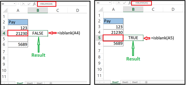 DEFINITION ISBLANK Function Used To Check Whether A Cell Is Empty Or Not ISBLANK Function 
