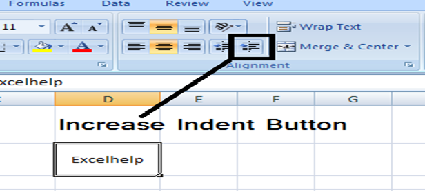 Increase Indent Excel Deltasblog