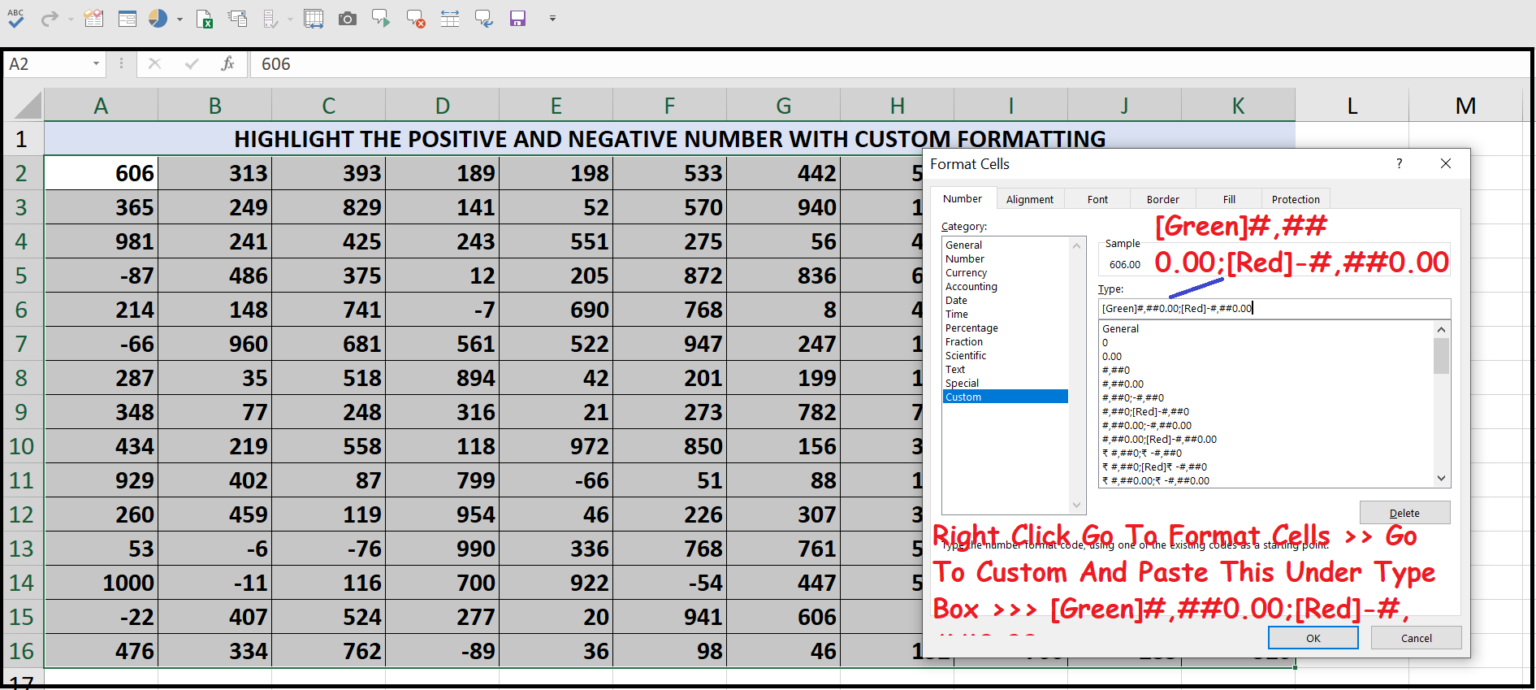 Highlight Negative And Positive Number In Excel Excel Help highlight-negative-and-positive-number-in-excel-excel-help