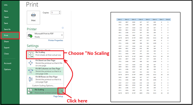 Print All Columns In One Page In Excel Excel Help